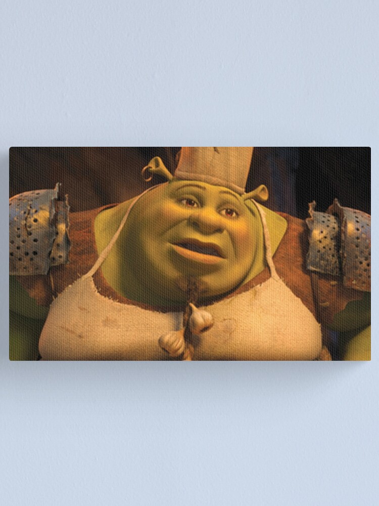 "cook shrek " Canvas Print for Sale by Alexis6214 | Redbubble