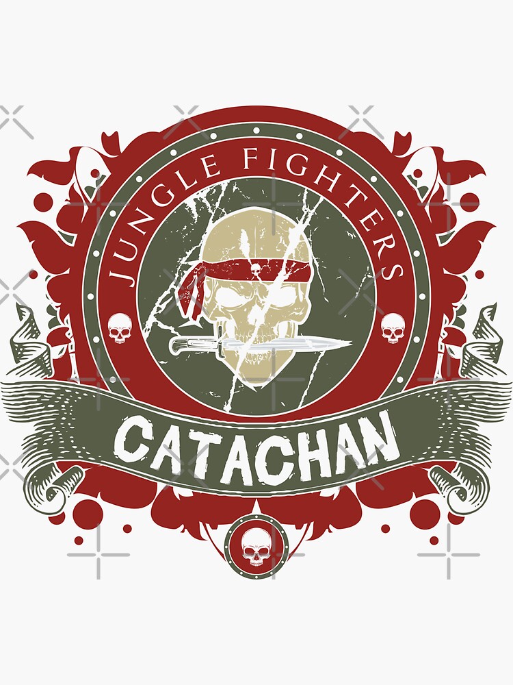 "CATACHAN - ELITE EDITION" Sticker for Sale by EscanV | Redbubble