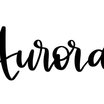 "Aurora " Sticker for Sale by ellietography | Redbubble