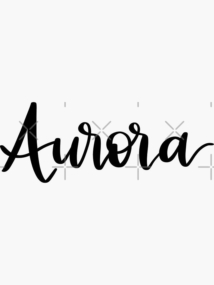 "Aurora " Sticker for Sale by ellietography | Redbubble