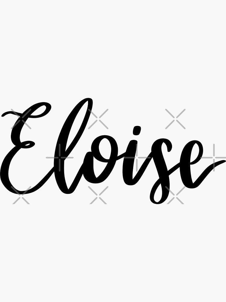 "Eloise" Sticker for Sale by ellietography | Redbubble