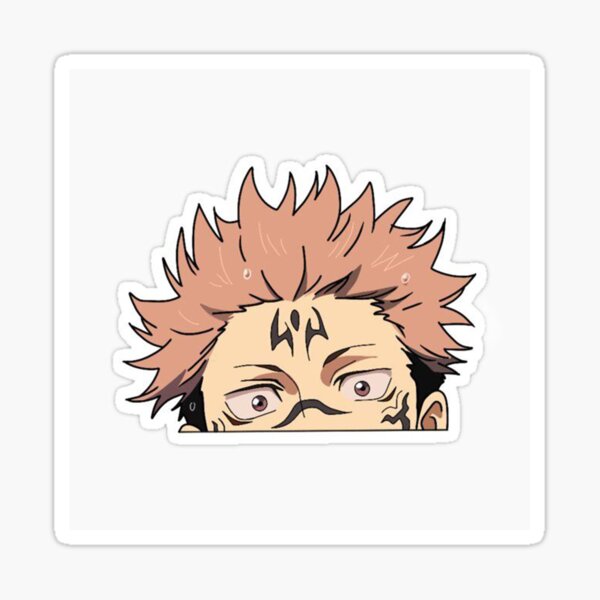 "sukuna" Sticker for Sale by Taybii | Redbubble