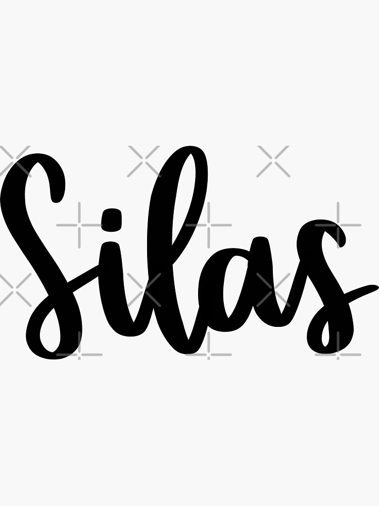 "Silas" Sticker for Sale by ellietography | Redbubble
