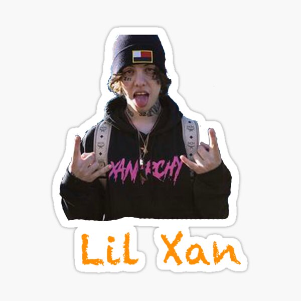 "Lil Xan" Sticker for Sale by ESQUAD | Redbubble