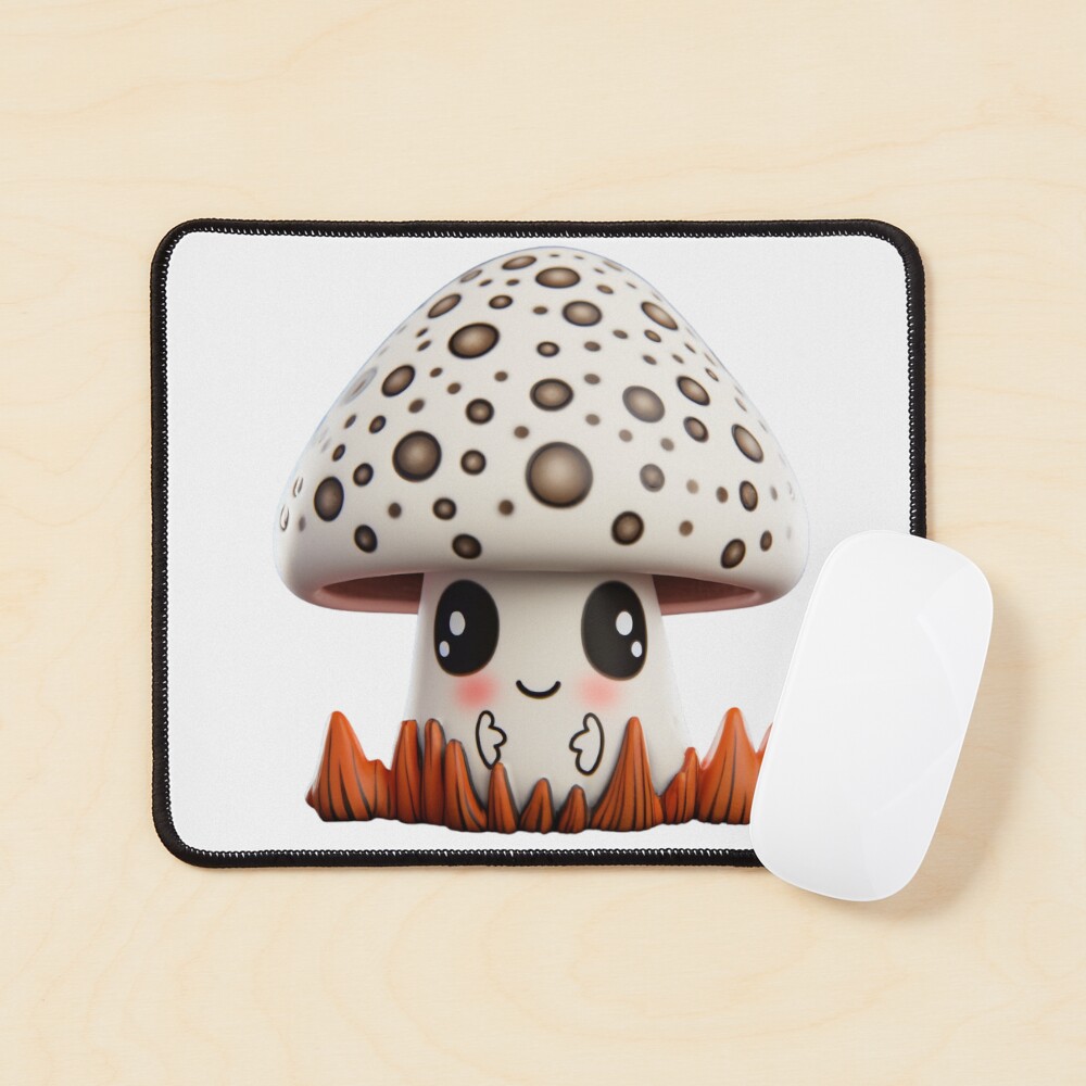 "Cute Fire Mushroom Shroom - Kawaii Flame Toadstool " Sticker for Sale ...