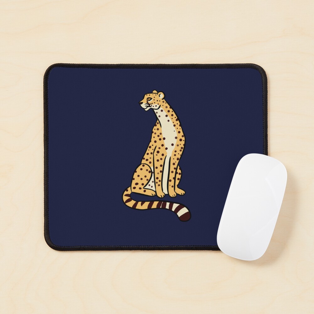"Cute cheetah illustration " Sticker for Sale by Yarafantasyart | Redbubble