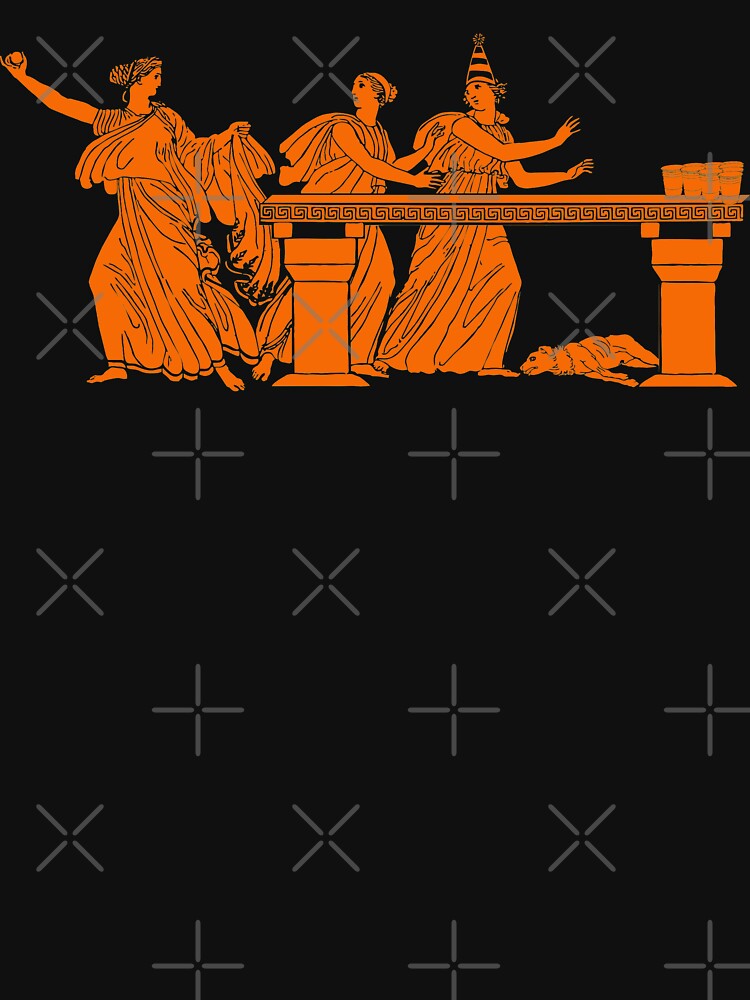 "Greek toga party" T-shirt for Sale by B0red | Redbubble | greek t ...