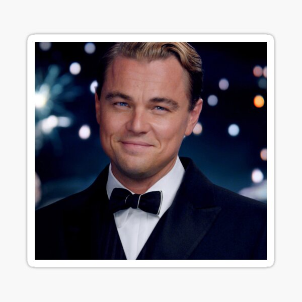"Handsome Young Leonardo DiCaprio" Sticker for Sale by wasabi67 | Redbubble