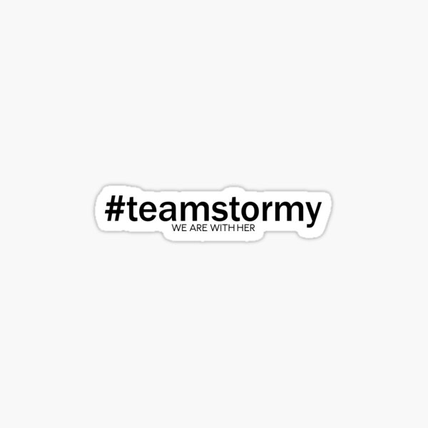"Team Stormy " Sticker for Sale by ZOCOBiz | Redbubble