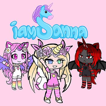 "Sanna and Friends" Sticker for Sale by FunnehGacha | Redbubble