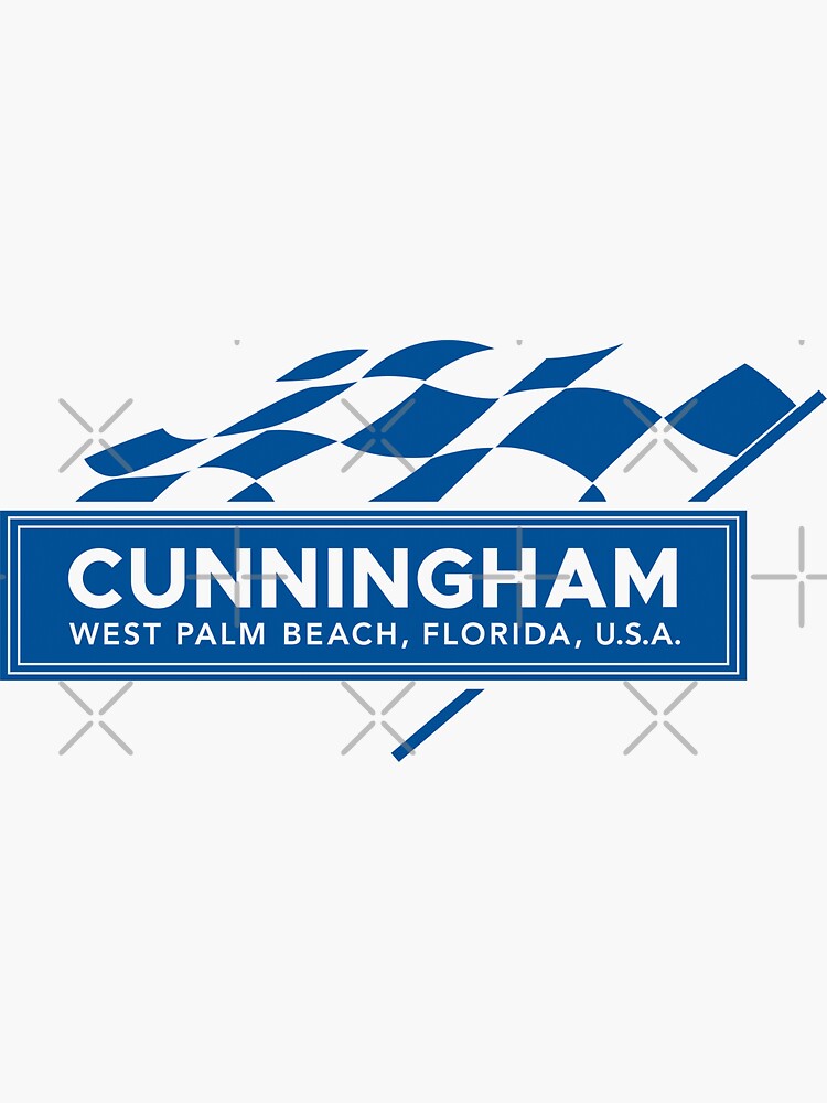 "Cunningham racing cars 1954 emblem" Sticker for Sale by retropetrol ...