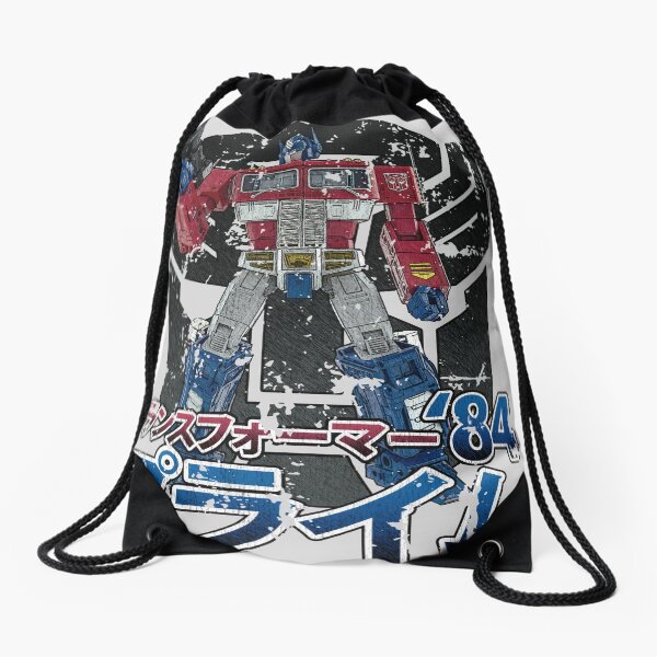 "Optimus Prime" Drawstring Bag by jacobcdietz | Redbubble