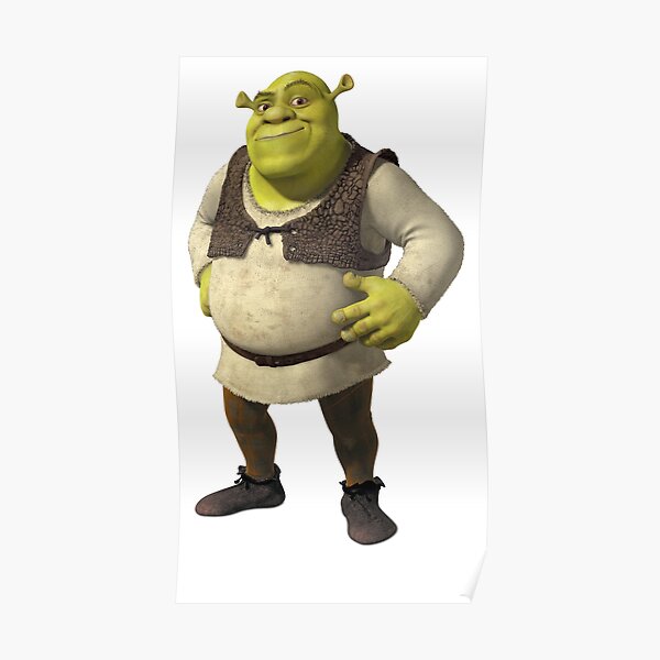 "Shrek Has Layers, Ogres Have Layers" Poster by wasabi67 | Redbubble