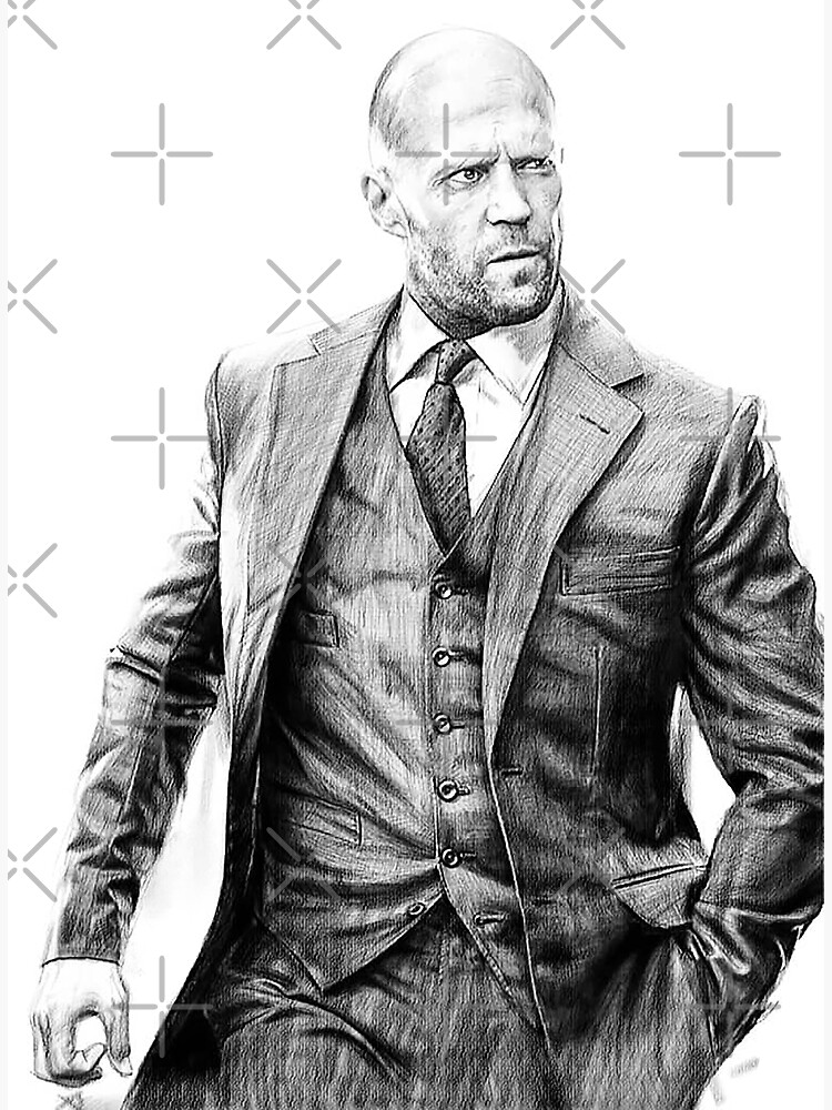 "jason statham hand drawing fan works graphic design and drawing by ...