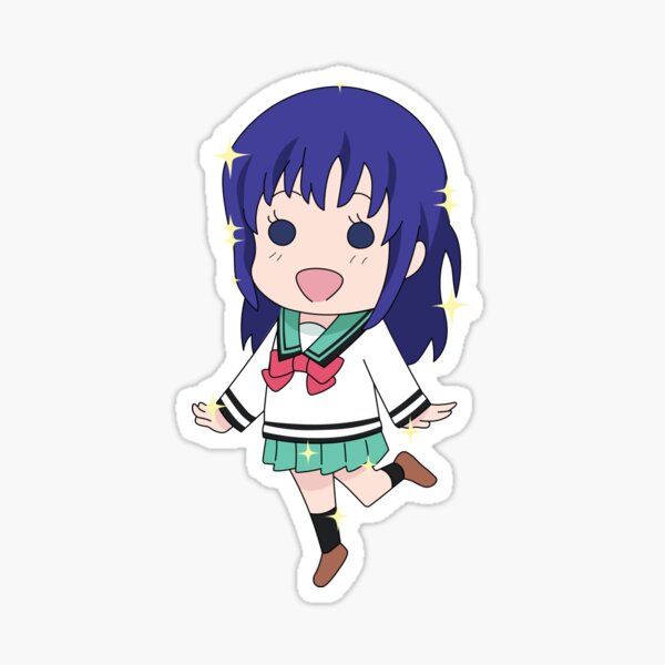 "Teruhashi Kokomi Chibi - Saiki Kusuo no Ψ-nan" Sticker for Sale by ...