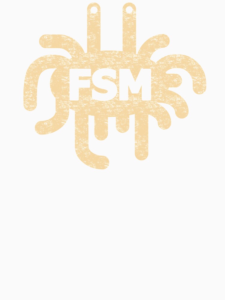 "FSM" T-shirt for Sale by lineri | Redbubble | flying spaghetti monster ...