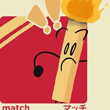 "BFB Match (Aikon Pack)" Sticker for Sale by yoyleyesz | Redbubble
