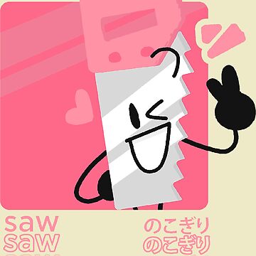 "BFB Saw (Aikon Pack)" Sticker for Sale by yoyleyesz | Redbubble