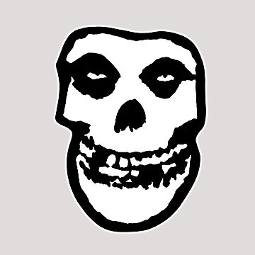 "Misfits Punk Sticker " Sticker for Sale by lauryndraws | Redbubble