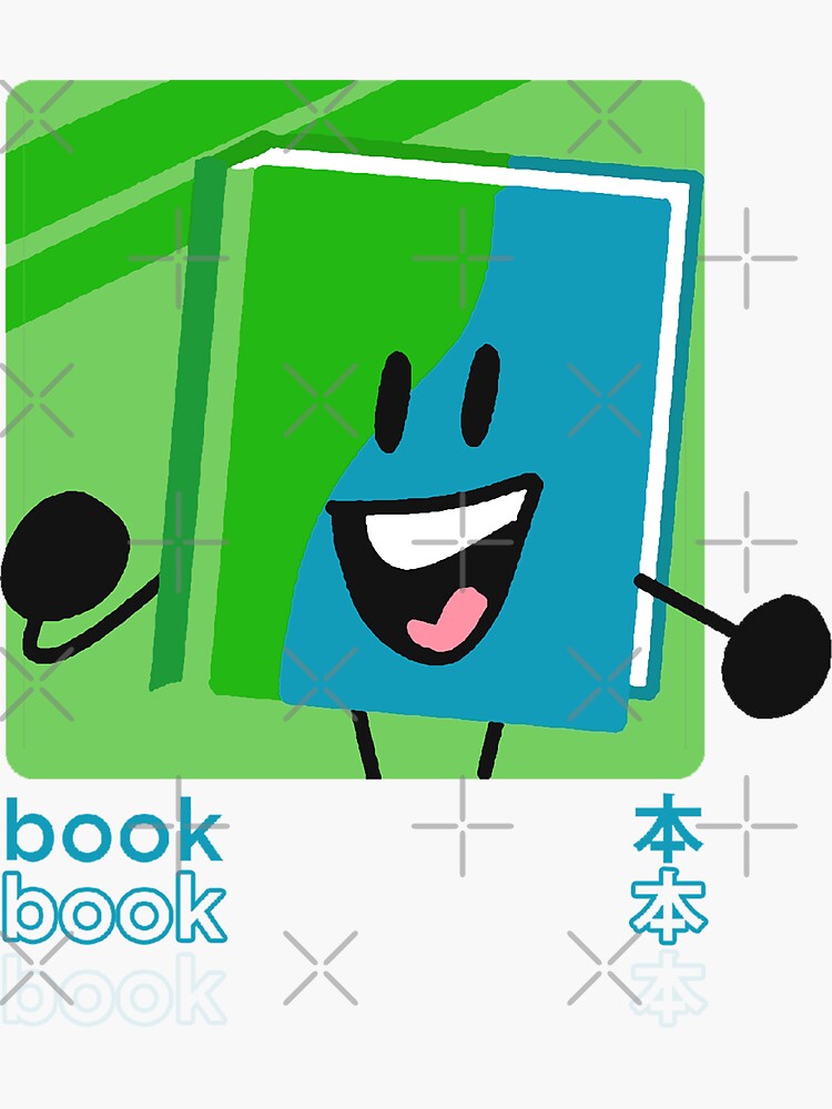 "BFB Book (Aikon Pack)" Sticker for Sale by yoyleyesz | Redbubble