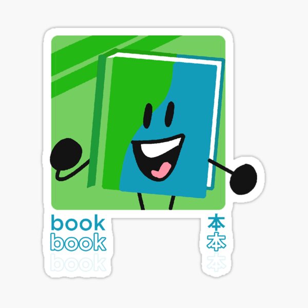 "BFB Book (Aikon Pack)" Sticker for Sale by yoyleyesz | Redbubble