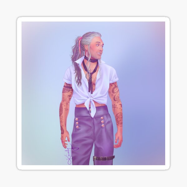 "Ed" Sticker for Sale by kimalydraws | Redbubble