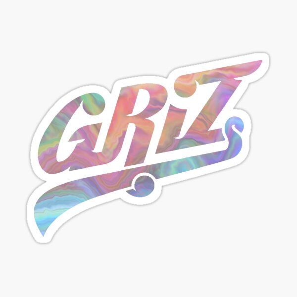 "Griz Logo" Sticker for Sale by meganinsane | Redbubble