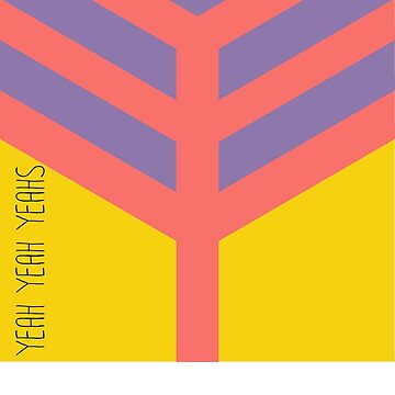 Pegatina for Sale con la obra «Yeah Yeah Yeahs» de Hey Scenesters ...