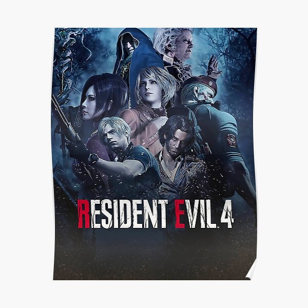 "Resident Evil 4 Remake, Re4, Resident Evil 4" Poster for Sale by ...