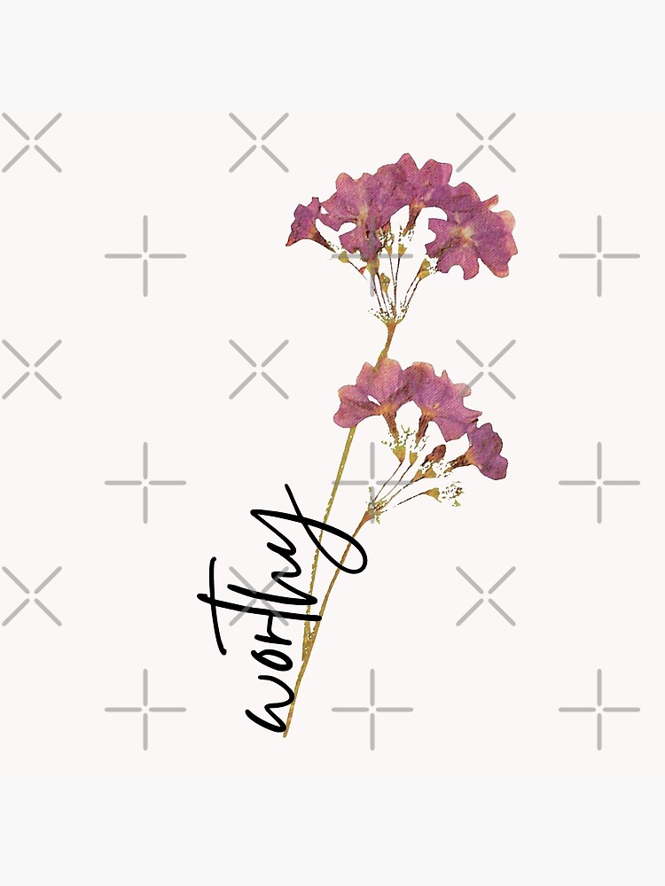 "WORTHY" Art Board Print for Sale by HalcyonFairy | Redbubble