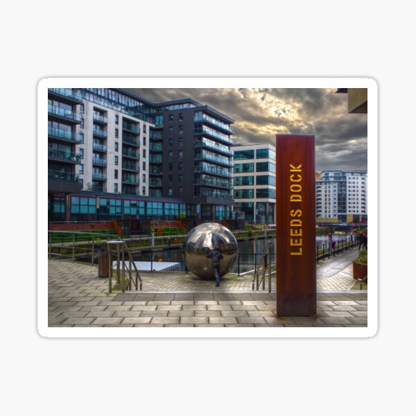 "Leeds Dock" Sticker for Sale by Alisonchambers2 | Redbubble