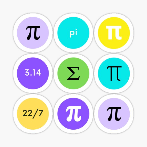 "Cool Math Symbols" Sticker for Sale by MathVerge | Redbubble