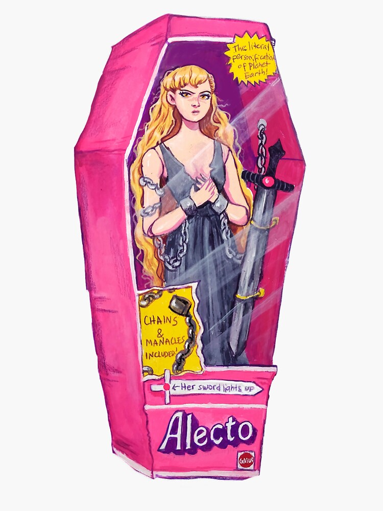 "Alecto! The best Barbie! " Sticker by hatepotion | Redbubble