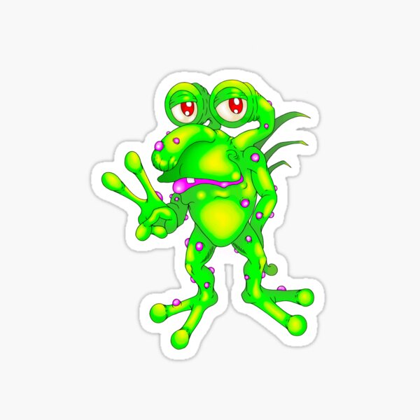 "Mr. Bumpy, Bump in the Night" Sticker for Sale by RabbitHoleMI | Redbubble