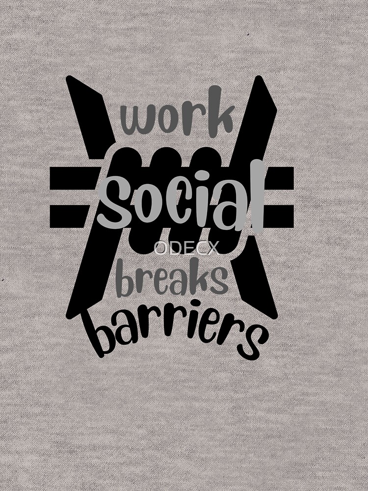 New Social Work Breaks Barriers T-Shirts for Sale | Redbubble