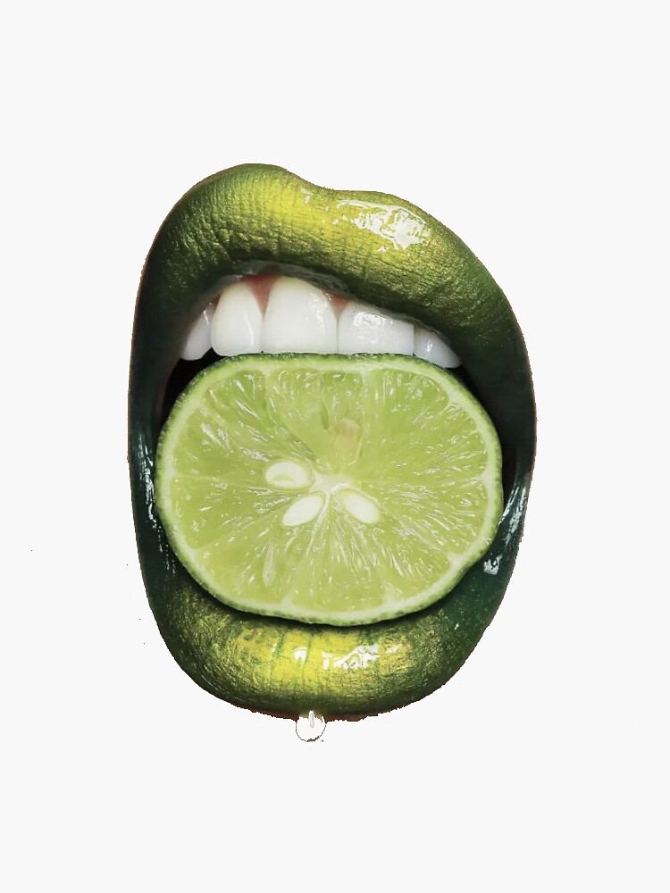 "GIMME MY LIME lime lips meme" Sticker for Sale by TimmyCompany | Redbubble