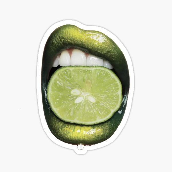 "GIMME MY LIME lime lips meme" Sticker for Sale by TimmyCompany | Redbubble