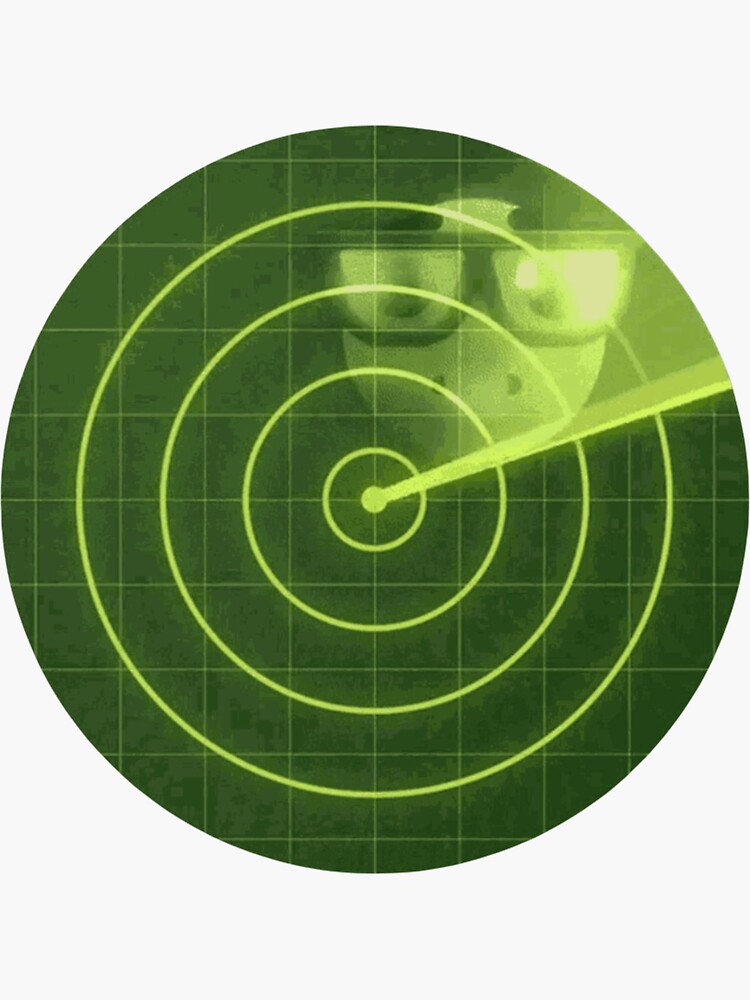 "Nerd Emoji Radar" Sticker for Sale by beterbeter | Redbubble