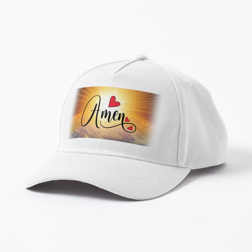 "Heartfelt Amen" Sticker for Sale by JamesTees | Redbubble