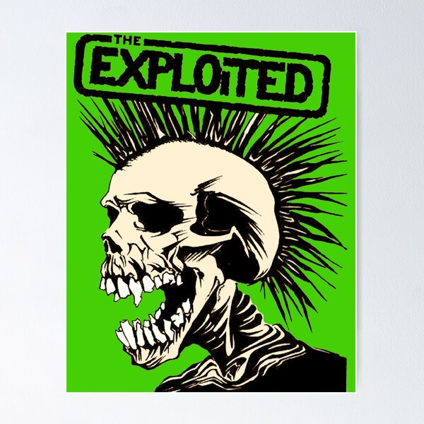 The Exploited Logo The Exploited Stickers For Sale | TeePublic