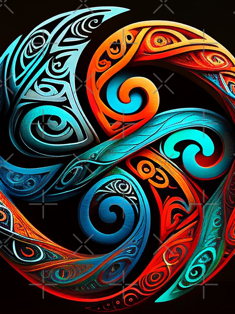 "Maori inspired infinity symbol" iPhone Case for Sale by NightOwlWisdom ...