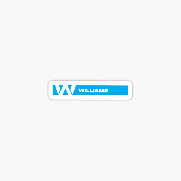 "Williams Formula One Team TV Graphic " Sticker for Sale by F1content ...
