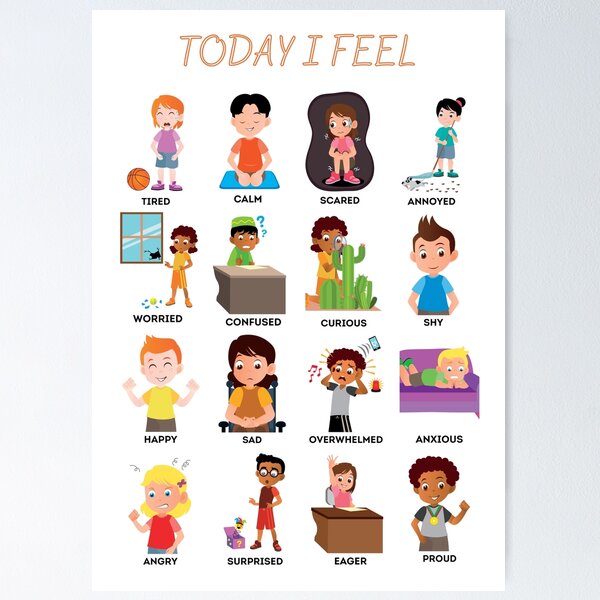 School Zones Of Regulation Posters for Sale | Redbubble