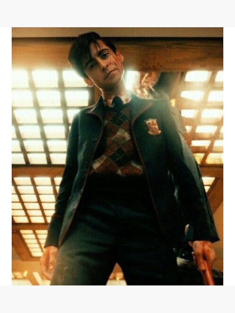 "five hargreeves " Poster for Sale by STAYOKBRAND | Redbubble