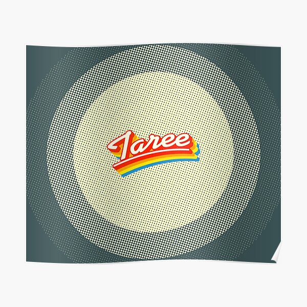 "Taree, NSW | Retro Rainbow" Poster for Sale by retroready | Redbubble