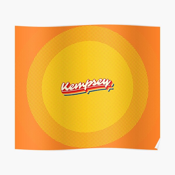 "Kempsey, NSW | Retro Rainbow" Poster by retroready | Redbubble