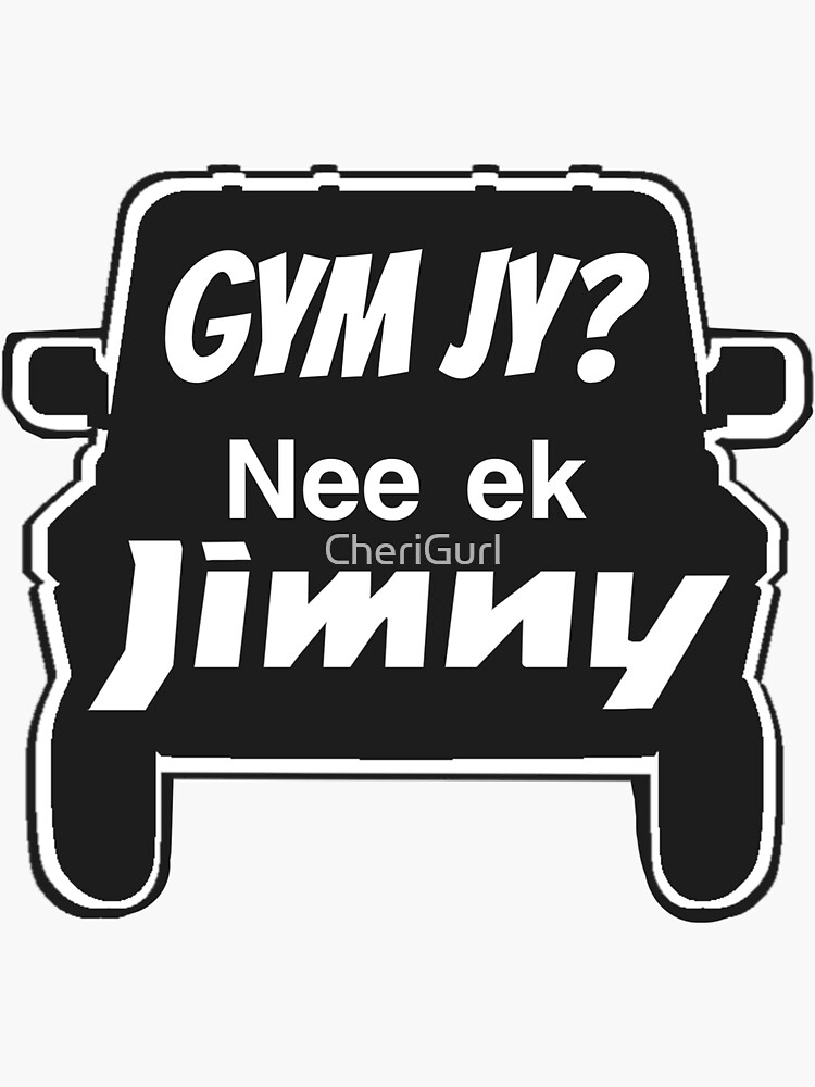 "Gym jy " Sticker for Sale by CheriGurl | Redbubble