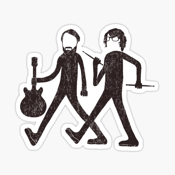 "The Black Keys" Sticker for Sale by grandmarock | Redbubble