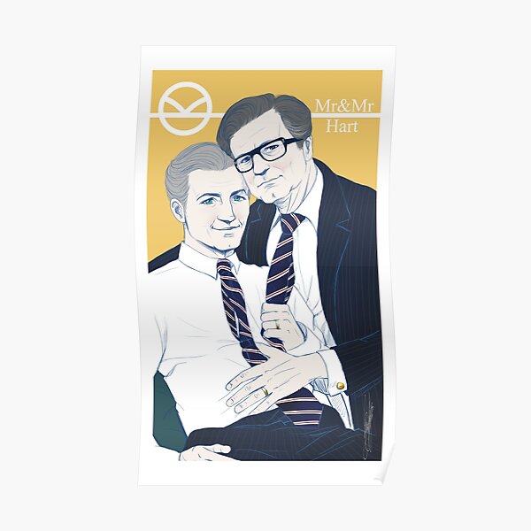 "Hartwin - Mr&Mr Hart V1" Poster for Sale by Clarice82 | Redbubble