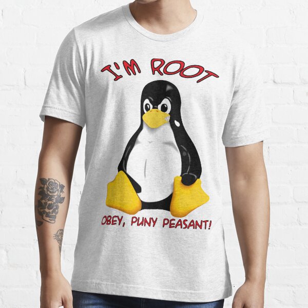 "Agressive arrogant angry tux" T-shirt by Exilant | Redbubble